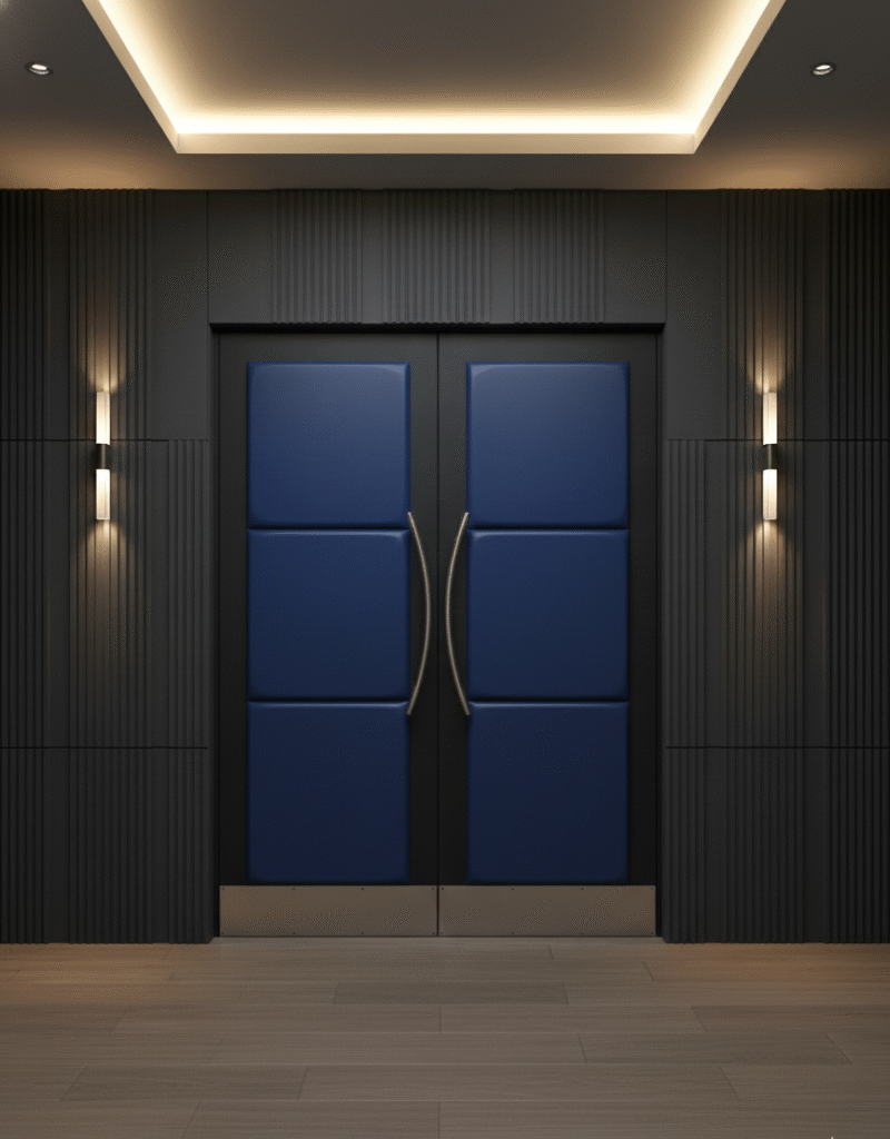 Luxurious Paul’s Home Theater Door | Crown Custom Doors